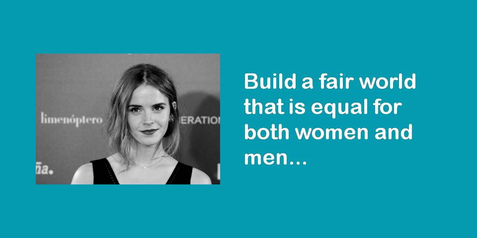 Gender Equality – Emma Watson – Eyra